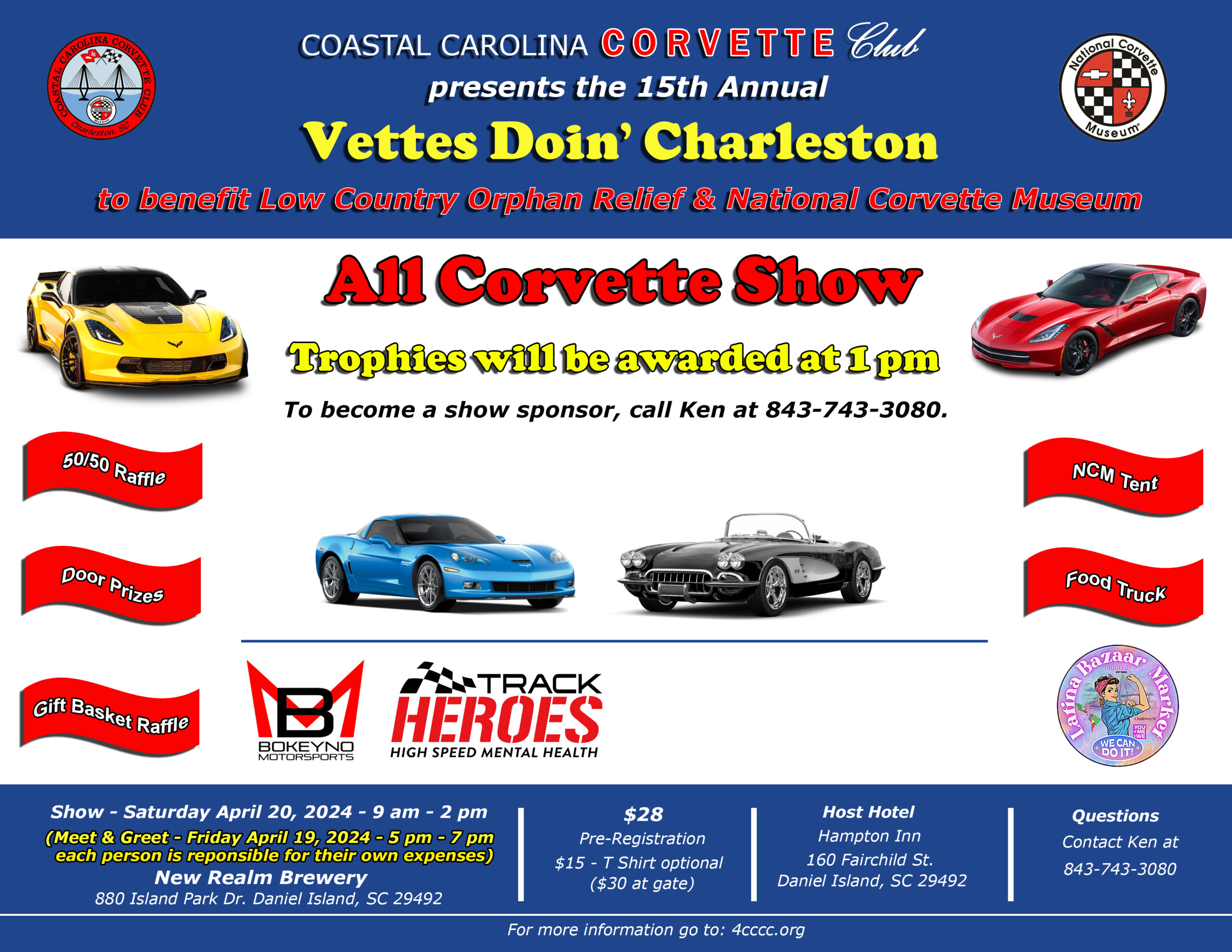 Vettes Doin’ Charleston – All Corvette Show – Track Heroes - Track Heroes